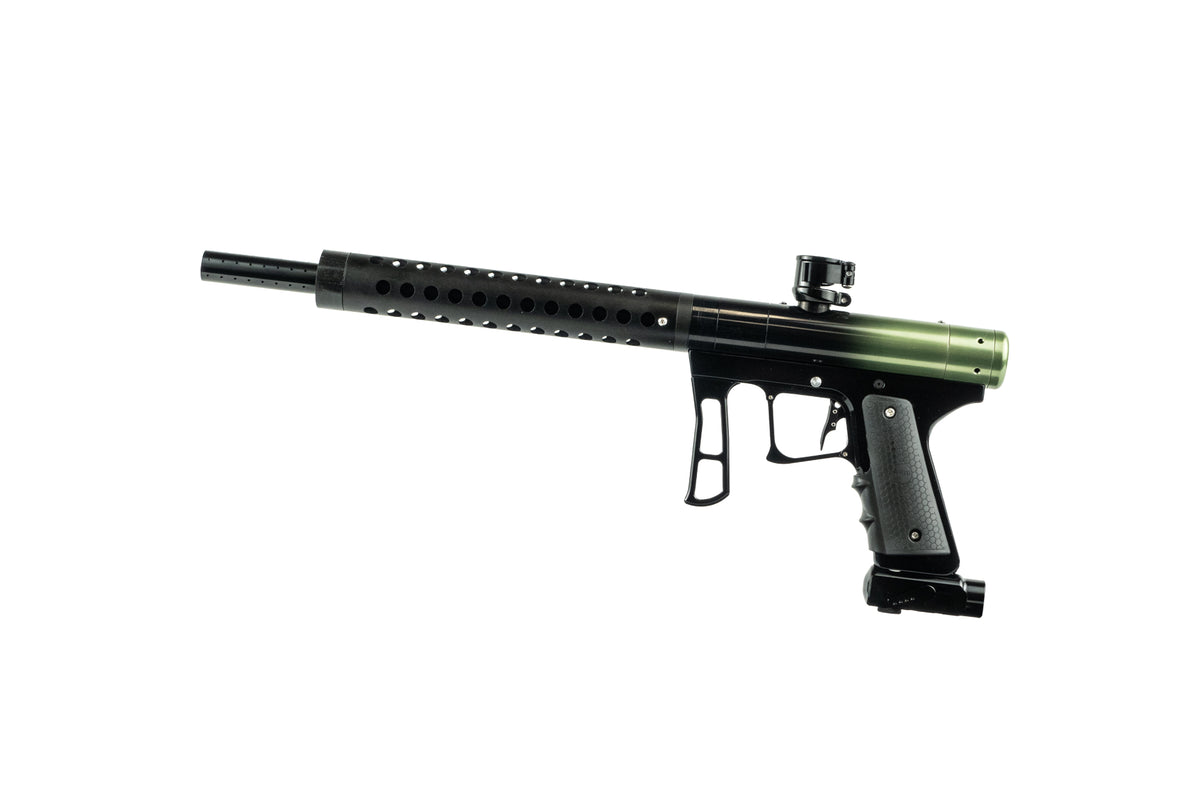 2024 - N3 HELLION - Green / Black Fade with Shroud – Nova Paintball