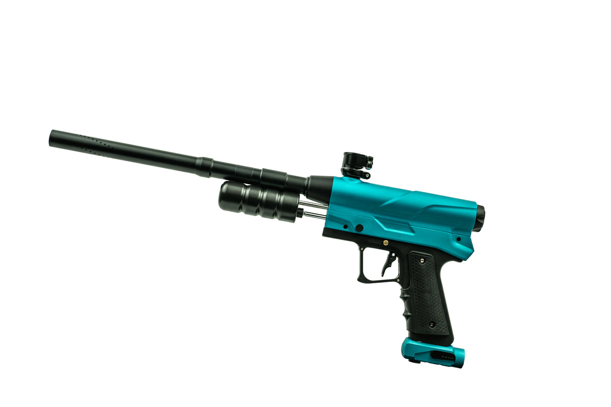 N5 DESTROYER PUMP - Black Frame / Teal Body – Nova Paintball